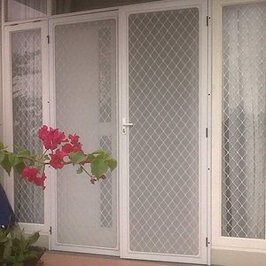 Jual Pintu Exona Murah, pintu expanda tralis dengan kasa nyamuk