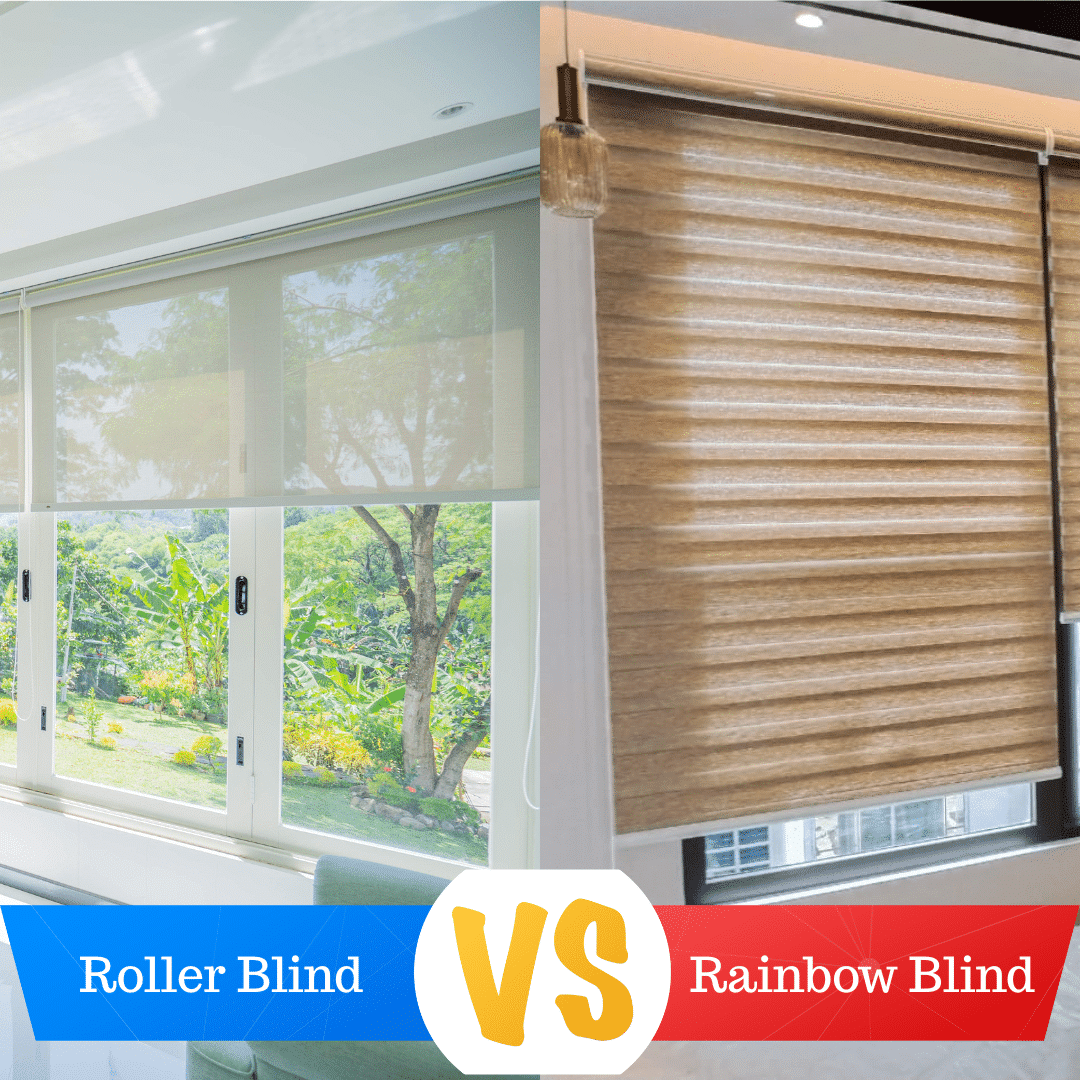 Perbedaan Roller Blind dan Rainbow Blind, Pilih yang cocok